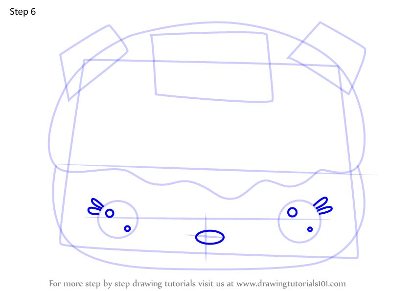 How to Draw Choco Donut Gloss-Up from Num Noms (Num Noms) Step by Step ...