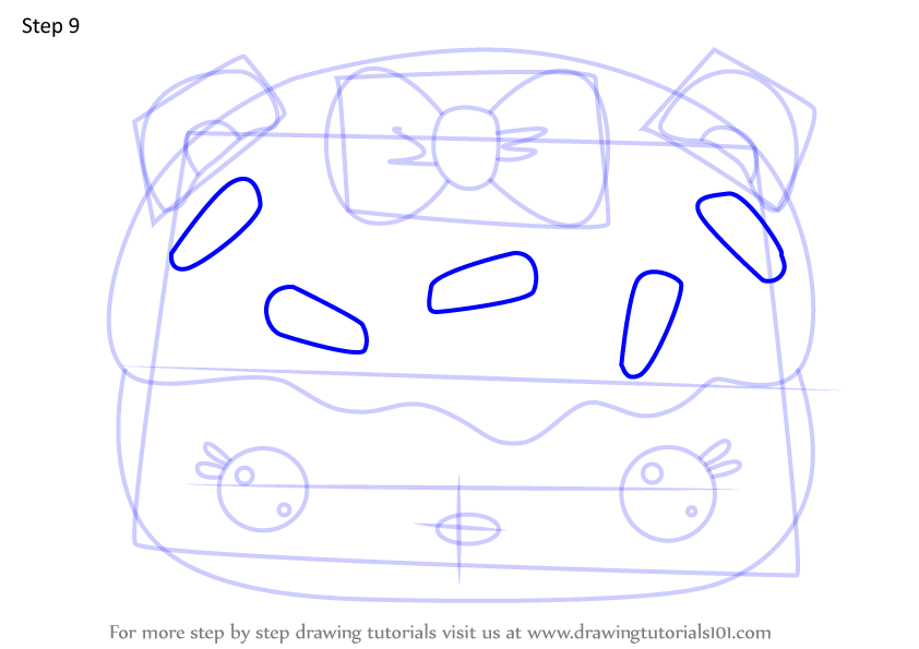 How to Draw Choco Donut Gloss-Up from Num Noms (Num Noms) Step by Step ...