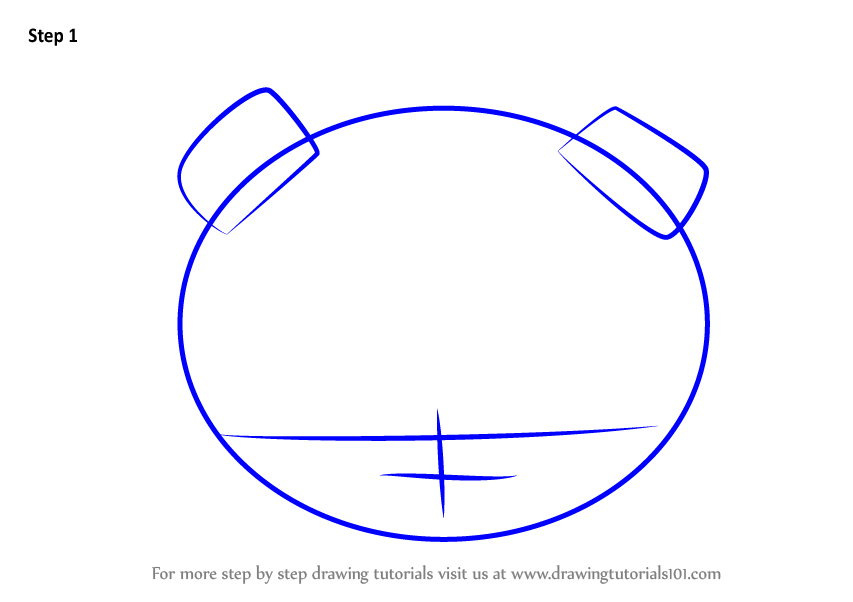 How to Draw Choco-Razz Gum Gloss-Up from Num Noms (Num Noms) Step by ...
