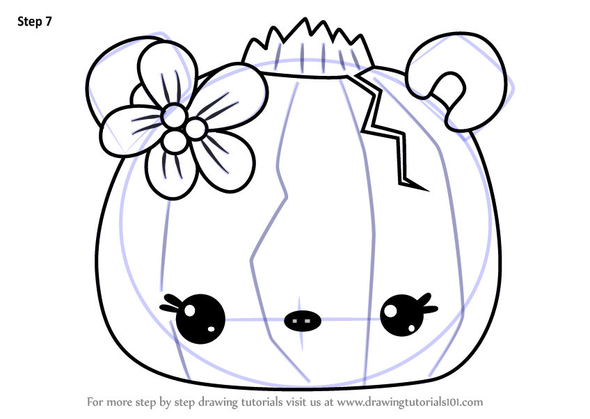 How to Draw Coco Cali from Num Noms (Num Noms) Step by Step ...