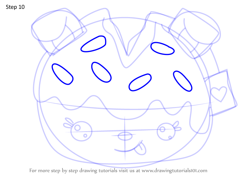 How to Draw Lucky Choco from Num Noms (Num Noms) Step by Step ...