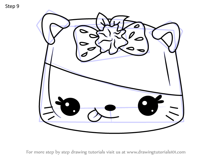 How to Draw Mango Jiggle from Num Noms (Num Noms) Step by Step ...