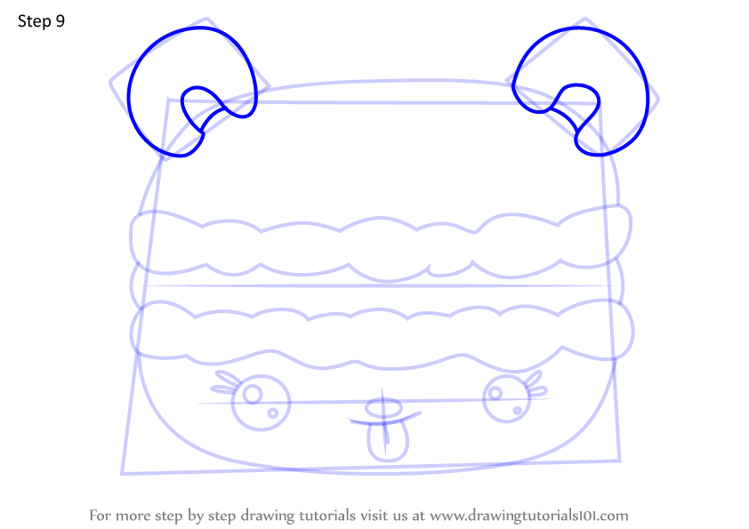 How to Draw Mango Macaron from Num Noms (Num Noms) Step by Step ...