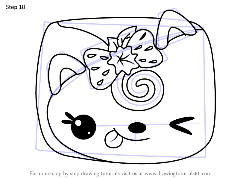 How to Draw Mango Madison from Num Noms (Num Noms) Step by Step ...