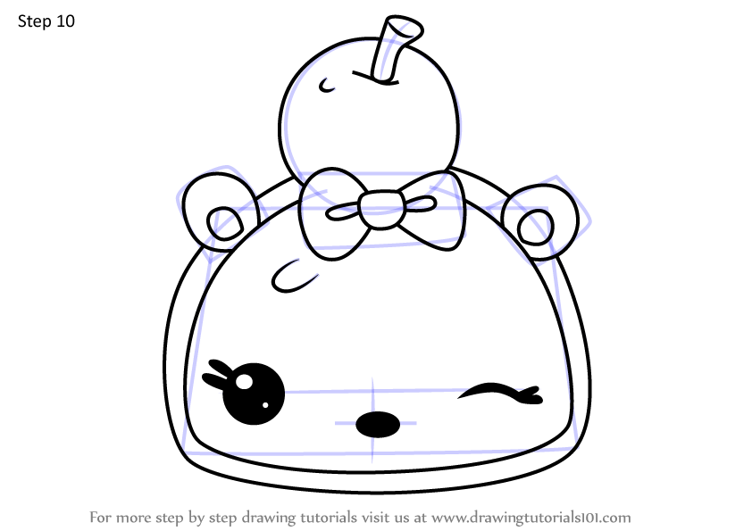 How to Draw Mango Polish-It from Num Noms (Num Noms) Step by Step ...
