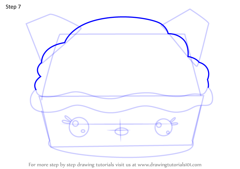 How to Draw Mango Sherbet from Num Noms (Num Noms) Step by Step ...