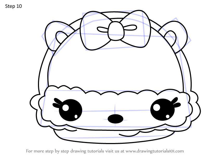 How to Draw Minty Shimmer-It from Num Noms (Num Noms) Step by Step ...