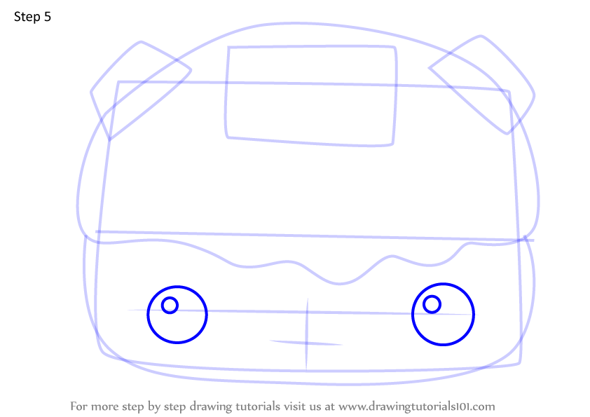 How to Draw Orange Donut Gloss-Up from Num Noms (Num Noms) Step by Step ...