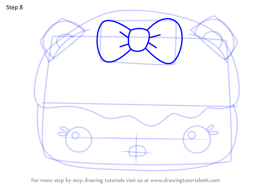 How to Draw Orange Donut Gloss-Up from Num Noms (Num Noms) Step by Step ...