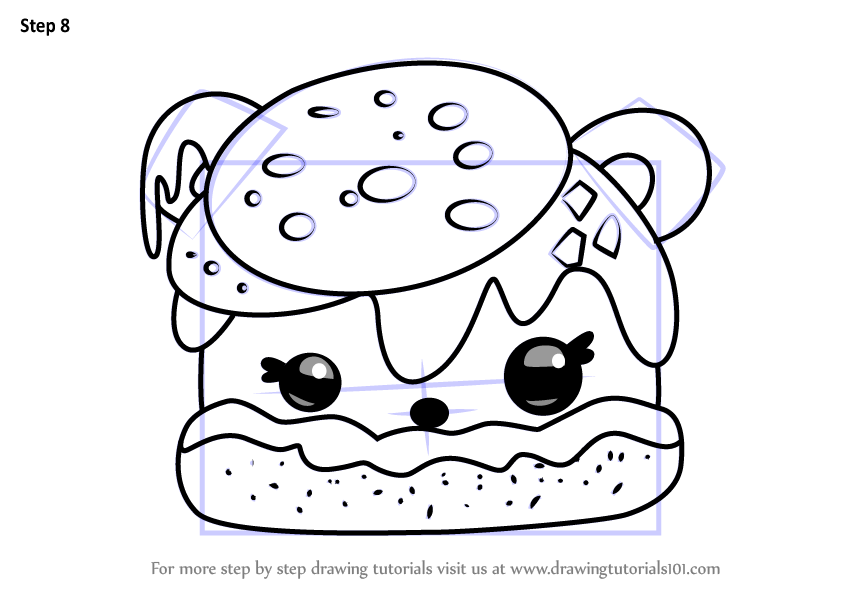 How to Draw Peppy Roni from Num Noms (Num Noms) Step by Step ...