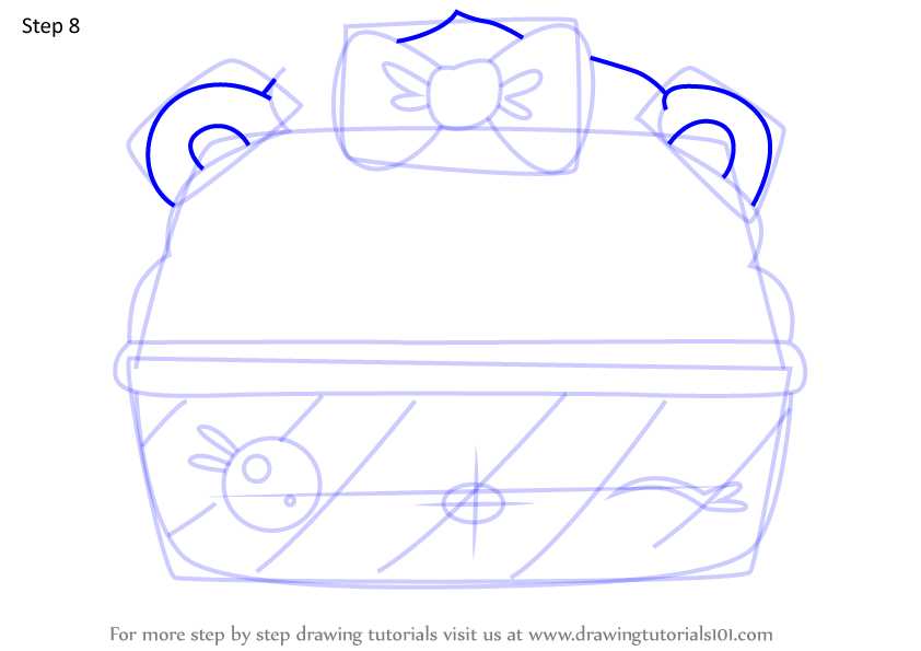 How to Draw Razzy Froyo Gloss-Up from Num Noms (Num Noms) Step by Step ...