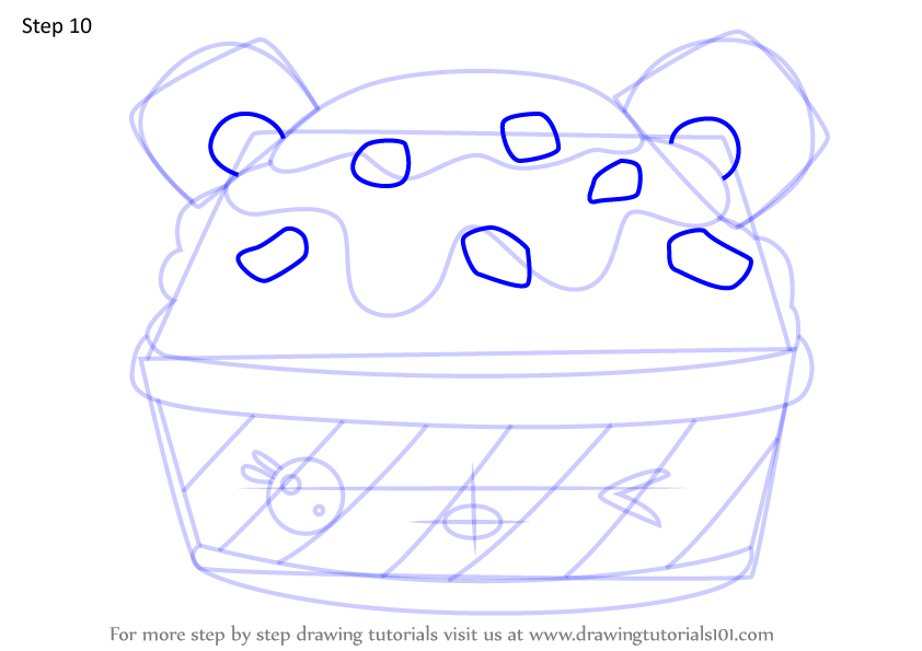 How to Draw Razzy Froyo from Num Noms (Num Noms) Step by Step ...