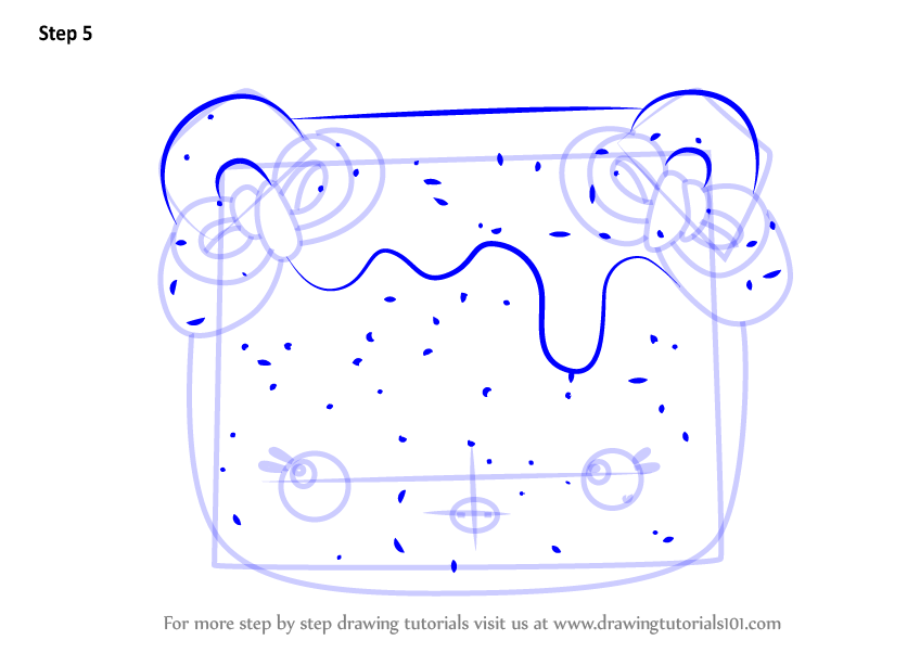 How to Draw Sugar Nana from Num Noms (Num Noms) Step by Step ...