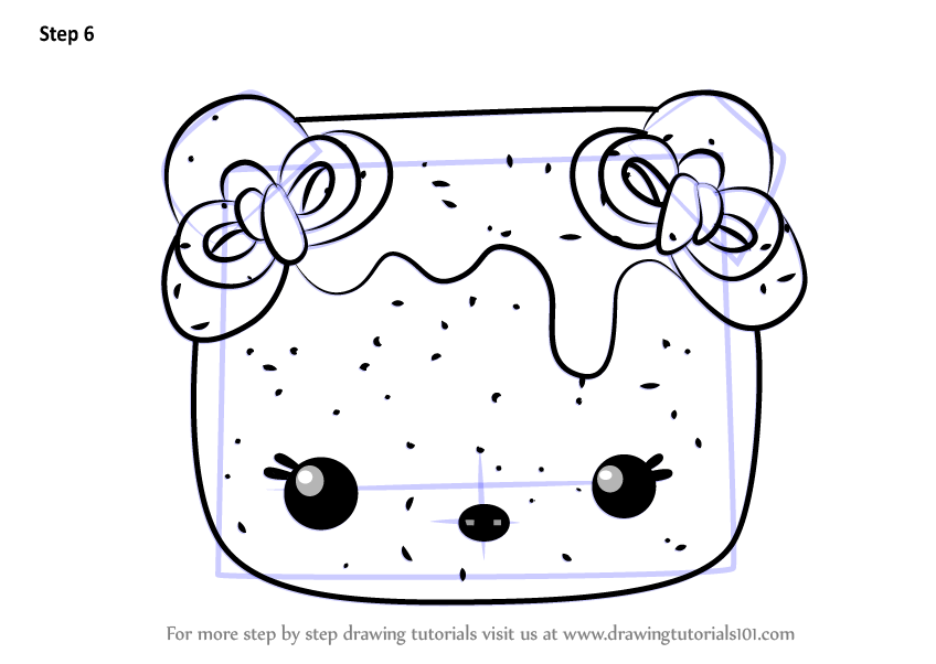 How to Draw Sugar Nana from Num Noms (Num Noms) Step by Step ...