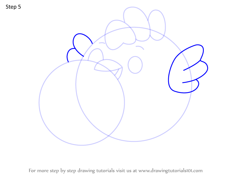 How to Draw Beaker the Chicken from Pikmi Pops (Pikmi Pops) Step by ...