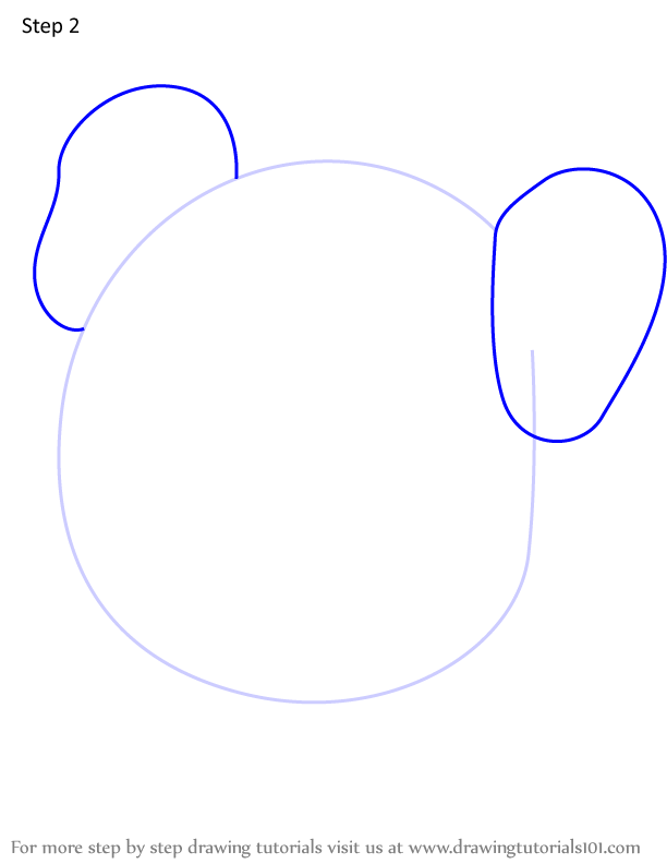 How to Draw Bombo the Elephant from Pikmi Pops (Pikmi Pops) Step by ...