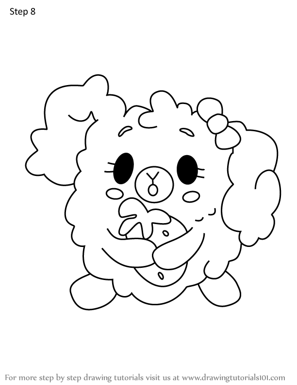 How to Draw Buniboo the Bunny from Pikmi Pops (Pikmi Pops) Step by Step ...