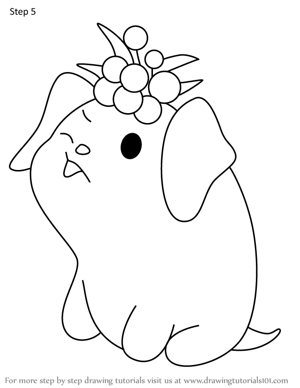 How to Draw Furter the Dachshund from Pikmi Pops (Pikmi Pops) Step by ...