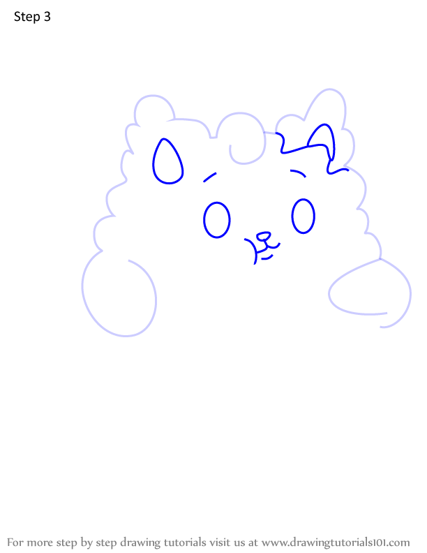 How to Draw Mittens the Persian Kitten from Pikmi Pops (Pikmi Pops ...