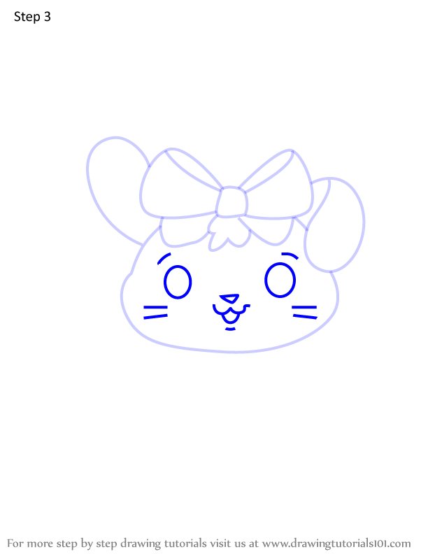 How to Draw Poppins the Bunny from Pikmi Pops (Pikmi Pops) Step by Step ...