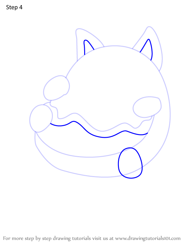 How to Draw Sweetie Paws the Cat from Pikmi Pops (Pikmi Pops) Step by ...