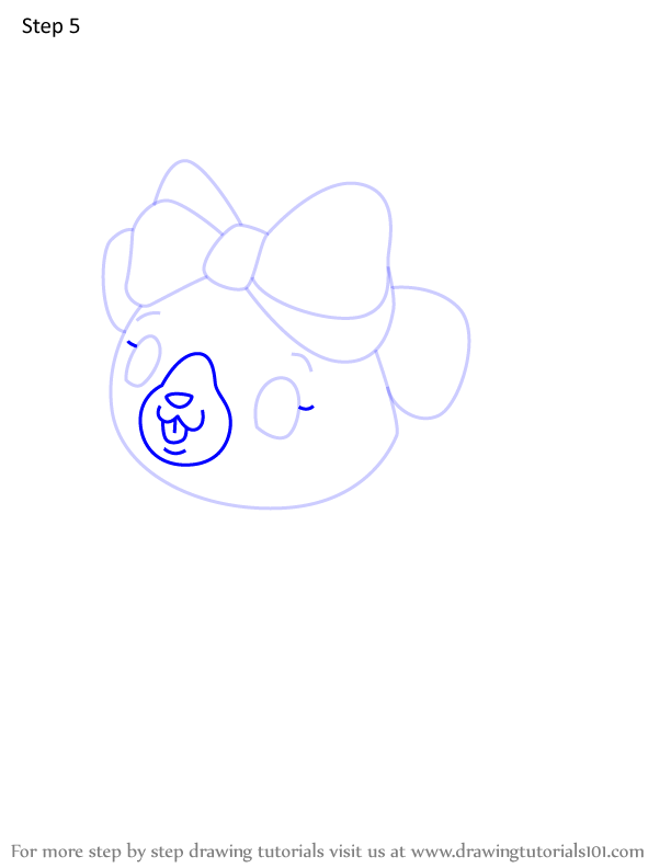 How to Draw Whiffin the Puppy from Pikmi Pops (Pikmi Pops) Step by Step ...