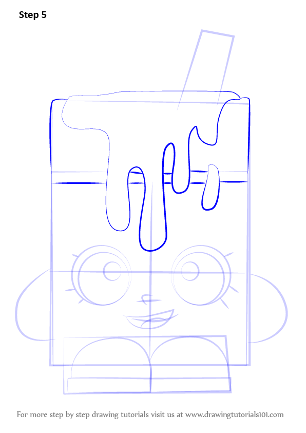 How to Draw Alpha Soup from Shopkins (Shopkins) Step by Step ...