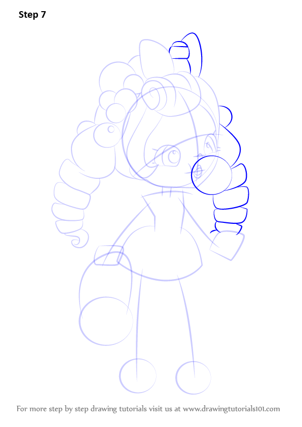 How to Draw Bubbleisha from Shopkins (Shopkins) Step by Step ...