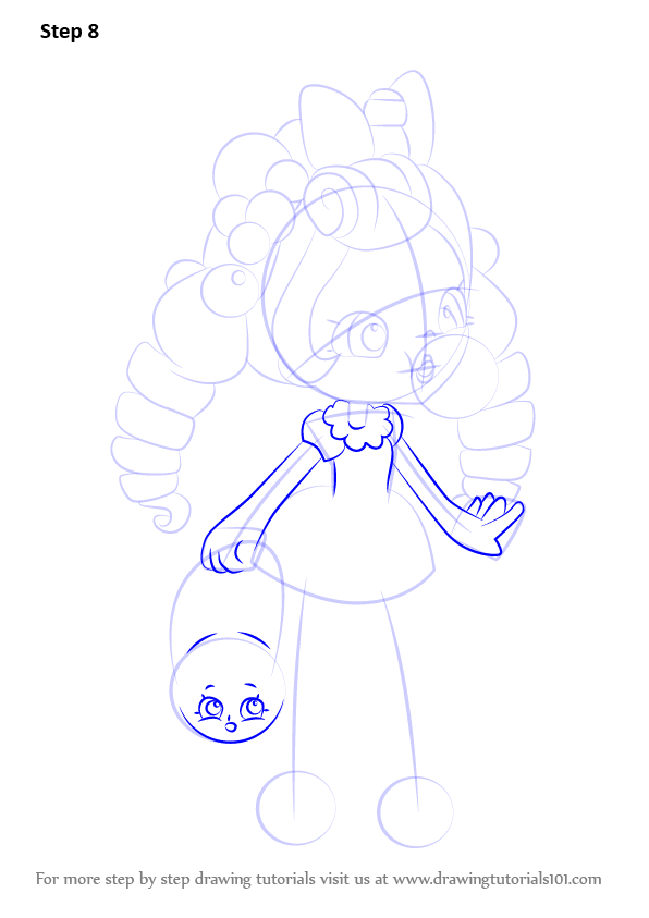 How to Draw Bubbleisha from Shopkins (Shopkins) Step by Step ...