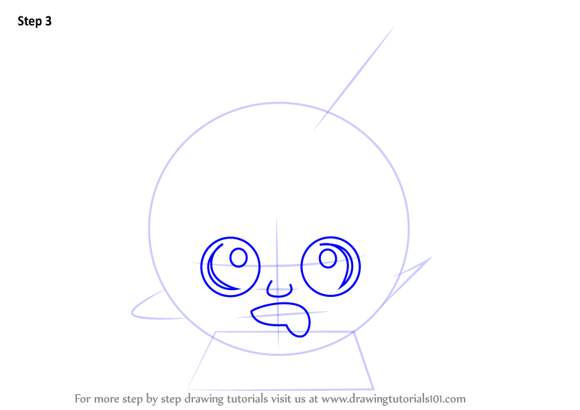 How to Draw Coco Nutty from Shopkins (Shopkins) Step by Step ...