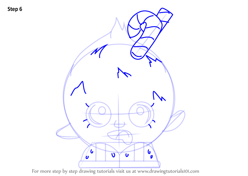 How to Draw Coco Nutty from Shopkins (Shopkins) Step by Step ...
