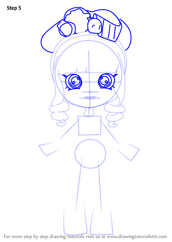 How to Draw Donatina from Shopkins (Shopkins) Step by Step ...