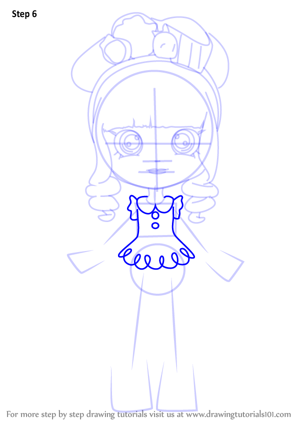 How to Draw Donatina from Shopkins (Shopkins) Step by Step ...