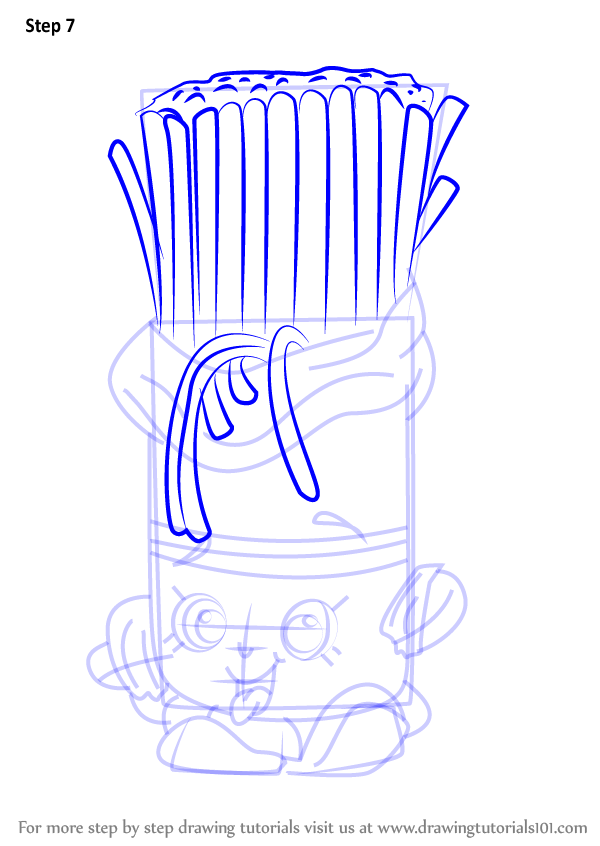 How to Draw Fasta Pasta from Shopkins (Shopkins) Step by Step ...