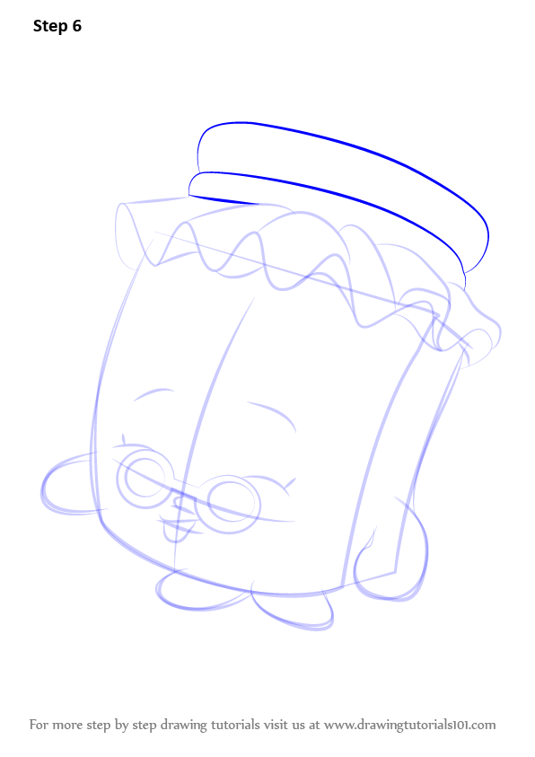 How to Draw Gran Jam from Shopkins (Shopkins) Step by Step ...