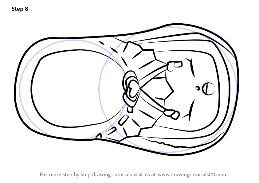 How to Draw Molly Moccasin from Shopkins (Shopkins) Step by Step ...