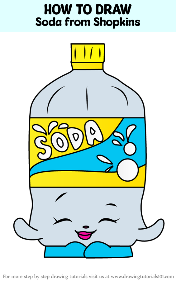 How To Draw A Soda Can Drawingtutorials101com Soda