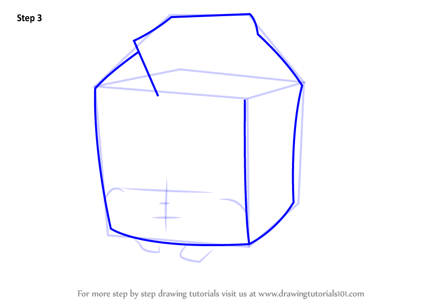 How to Draw Spilt Milk from Shopkins (Shopkins) Step by Step ...