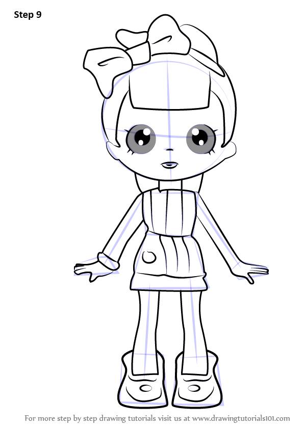How to Draw Lippy Lulu from Shoppies (Shoppies) Step by Step ...