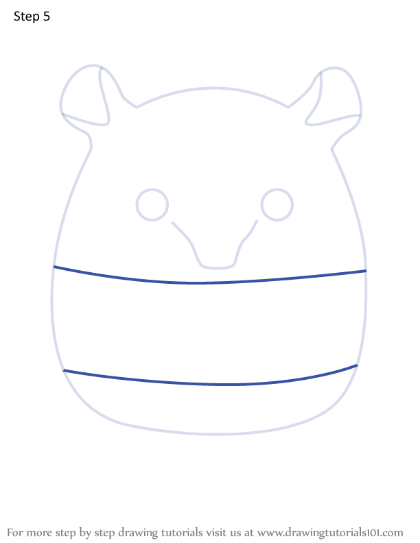 How to Draw Abbitt from Squishmallows (Squishmallows) Step by Step ...