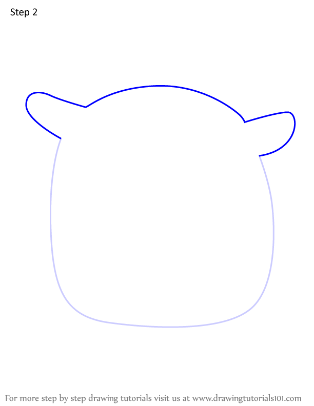 How to Draw Addison the Lamb from Squishmallows (Squishmallows) Step by Step ...