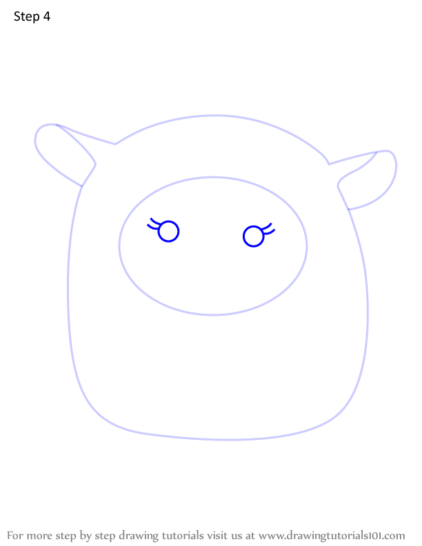 How to Draw Addison the Lamb from Squishmallows (Squishmallows) Step by Step ...