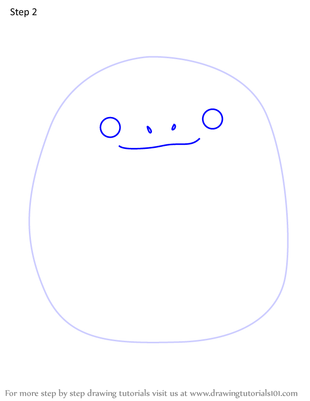 How to Draw Amalie the Snake from Squishmallows (Squishmallows) Step by ...