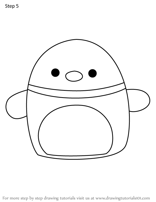 How to Draw Avery the Mallard Duck from Squishmallows (Squishmallows ...
