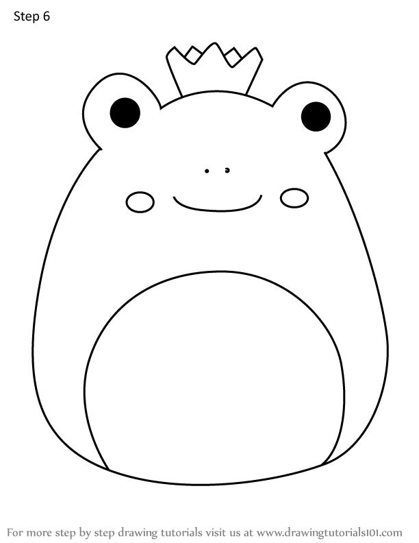 How to Draw Baratelli the Frog Prince from Squishmallows (Squishmallows ...