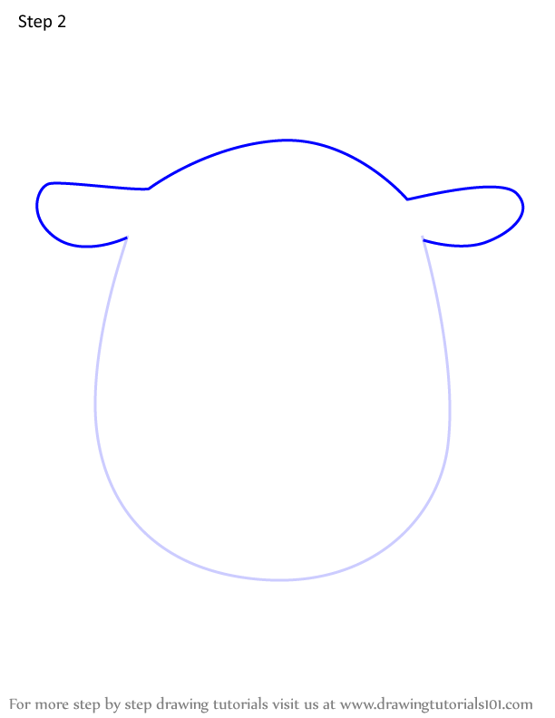 How to Draw Berry the Lamb from Squishmallows (Squishmallows) Step by Step | DrawingTutorials101.com