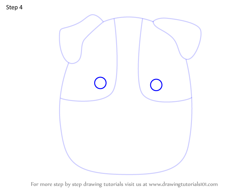 How To Draw A Jack Russell Face