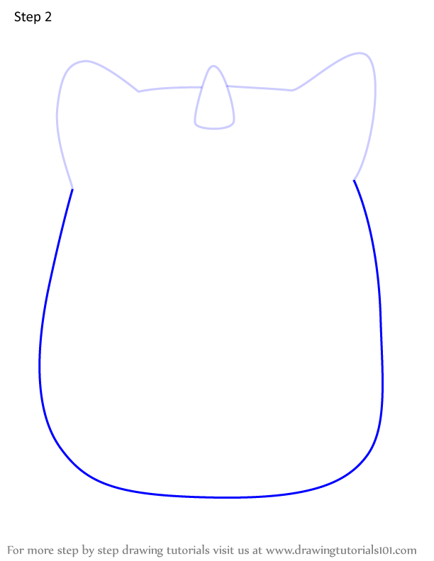 How to Draw Callista the Caticorn Ghost from Squishmallows ...