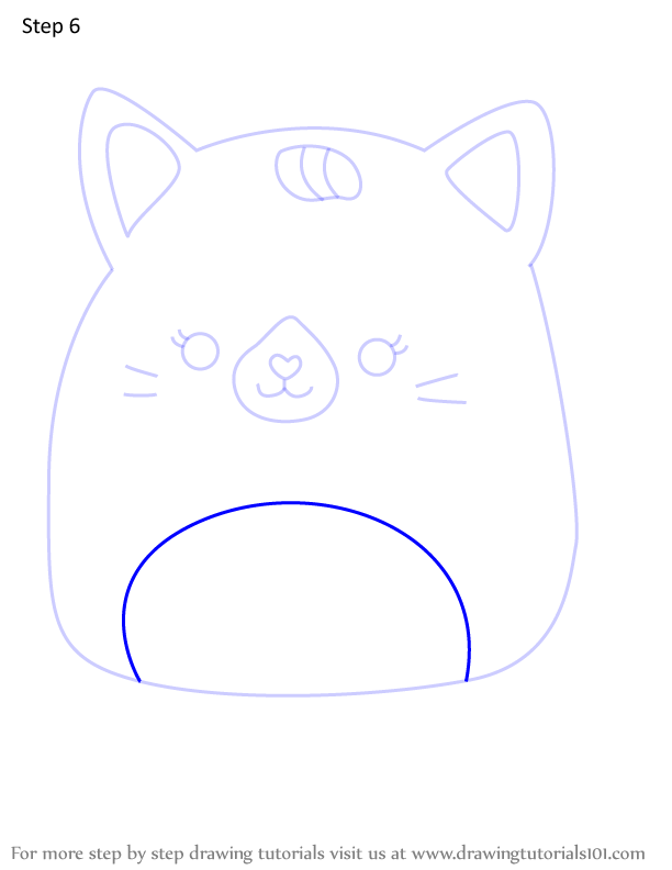 How to Draw Carlita the Caticorn from Squishmallows (Squishmallows ...