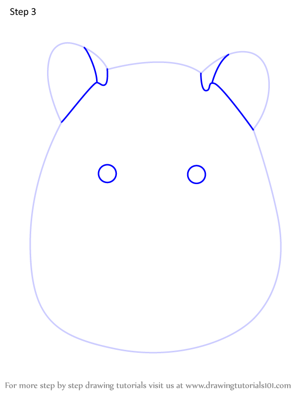 How to Draw Cici the Red Panda from Squishmallows (Squishmallows) Step ...